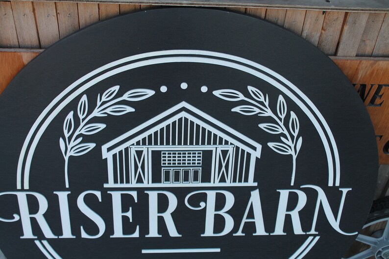 Custom Business Sign: Handmade Wooden Store Front Logo - Etsy