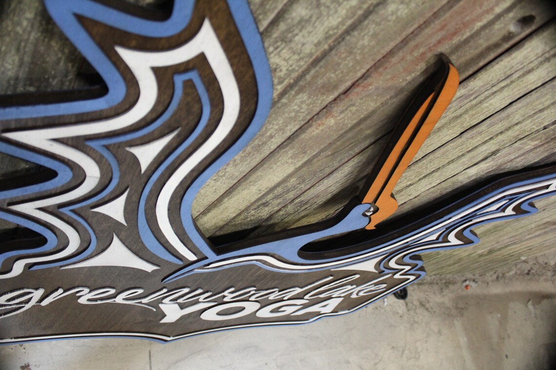 Custom Wood Sign Cut to Fit Your Business Logo Great for Indoor ...