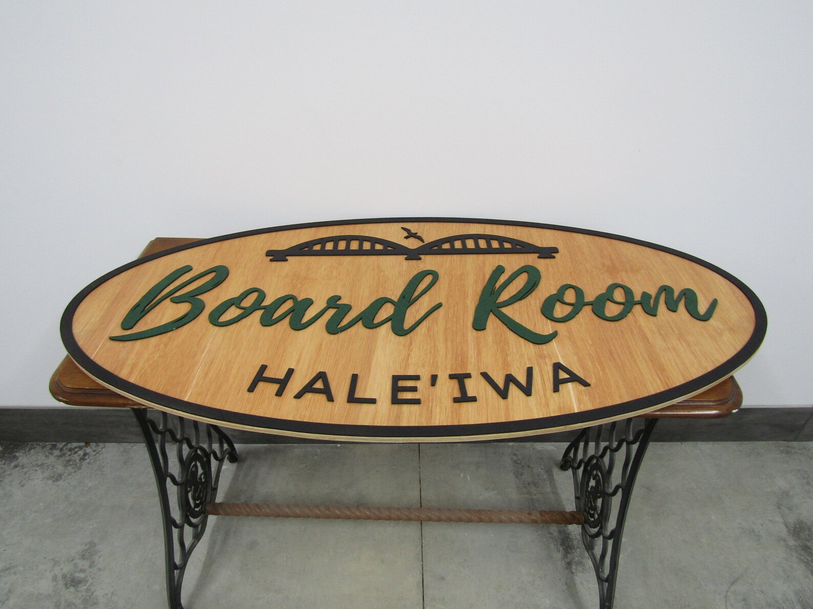 Custom Oval Business Sign Commercial Signage Over Sized Logo - Etsy