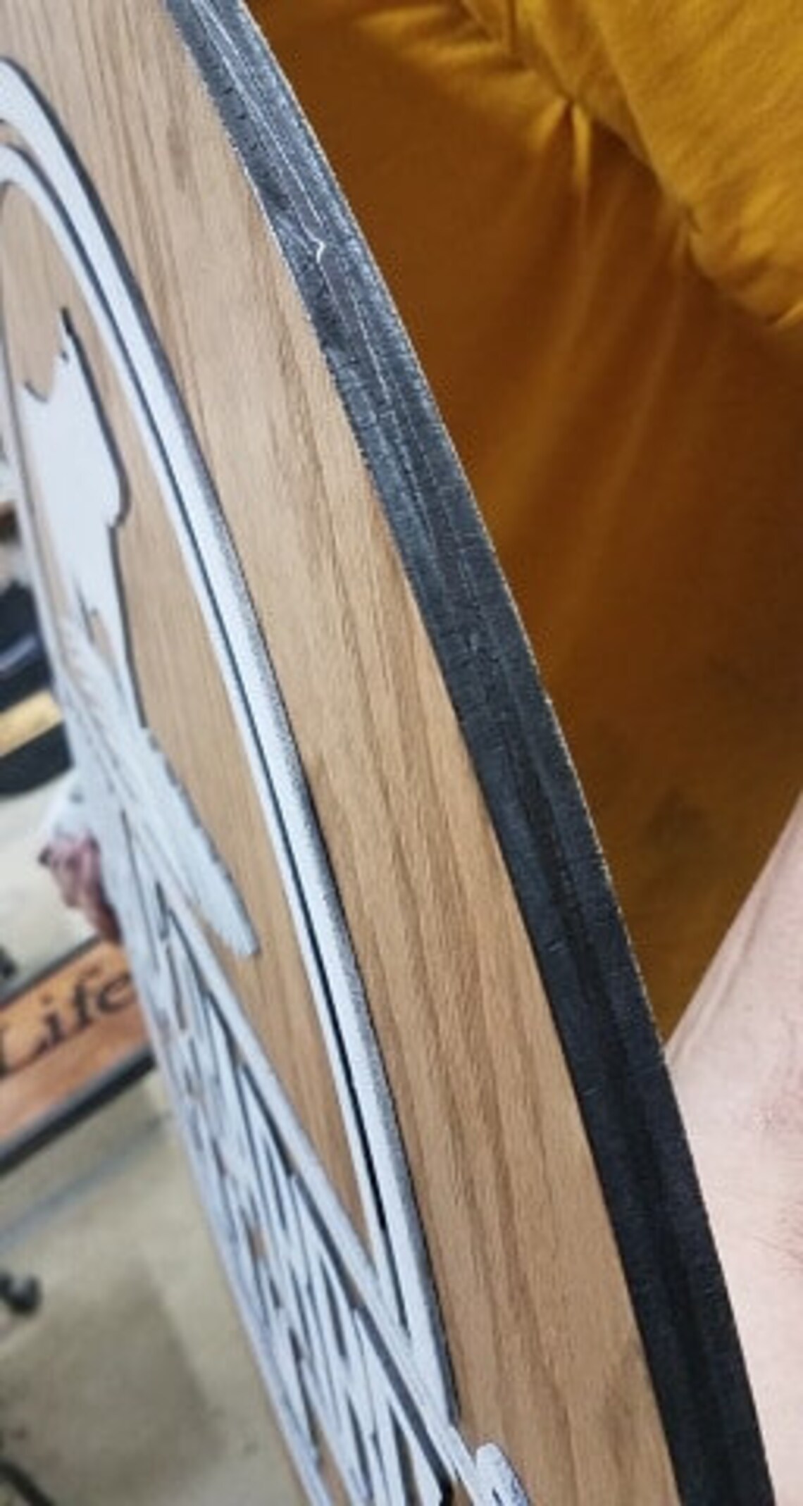 Large Wood Custom Farm Sign Round Ranch Signage Indoor Outdoor | Etsy