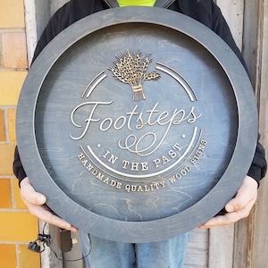 Custom Wood Lit Commercial Neon , Business Sign, Logo, LED, Entrance ...