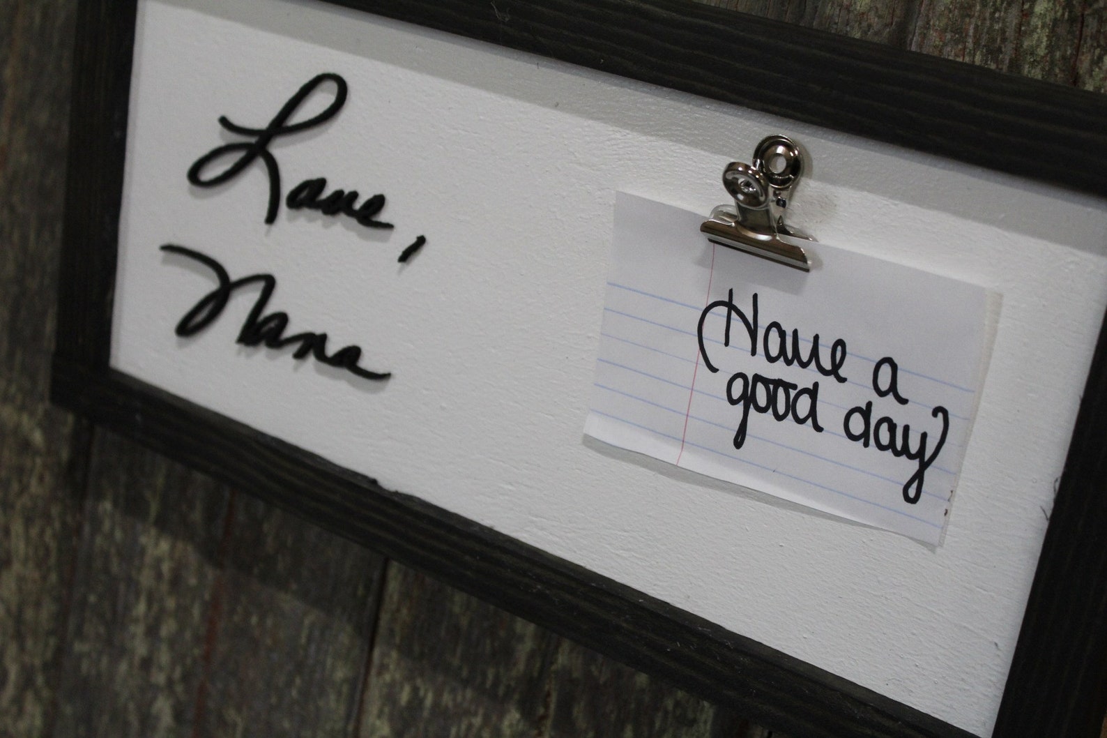 Handwriting Sign Your Actual Hand Writing Raised Text 3D With - Etsy