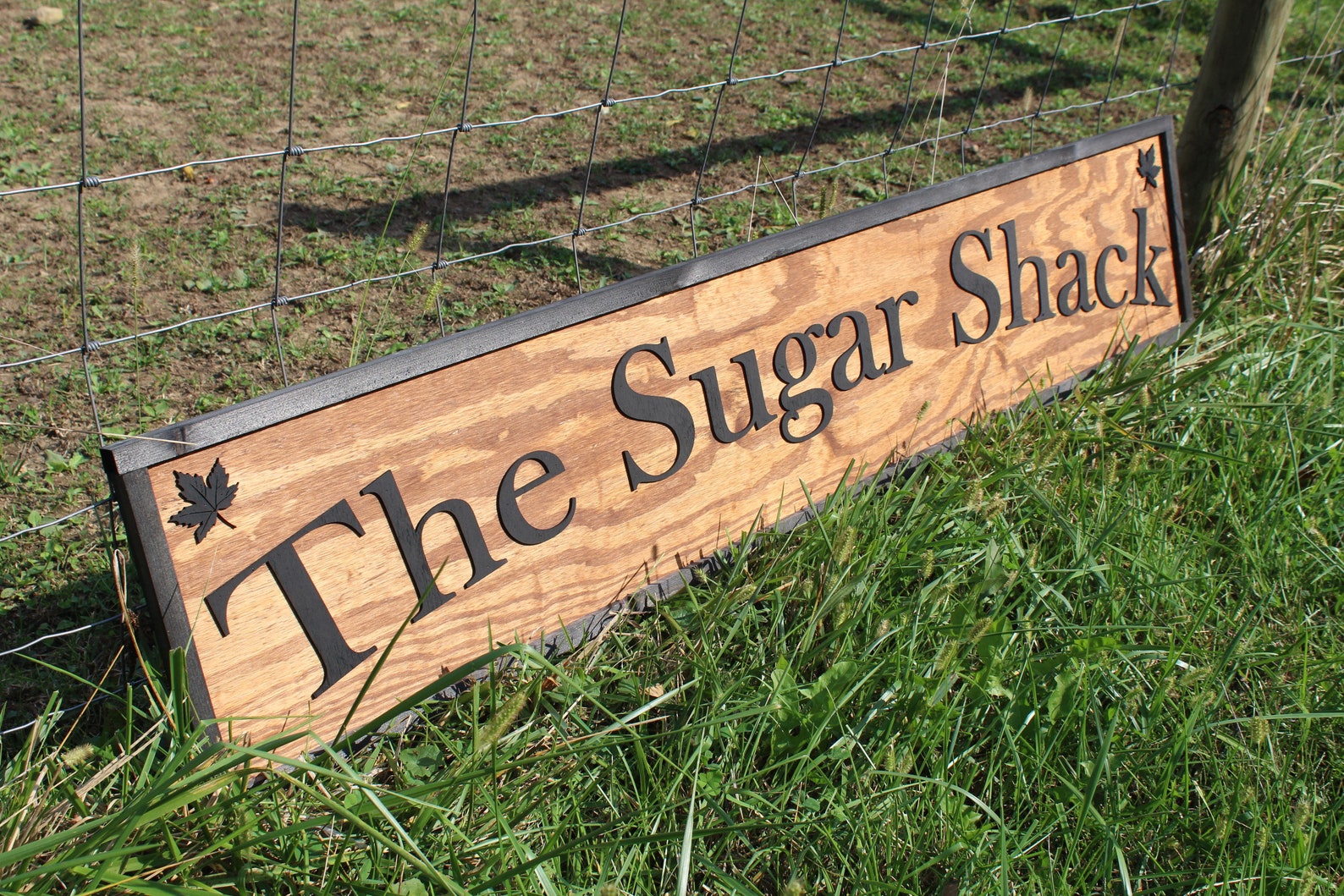 The Sugar Shack Maple Syrup Large Custom Ranch Sign Oversized | Etsy