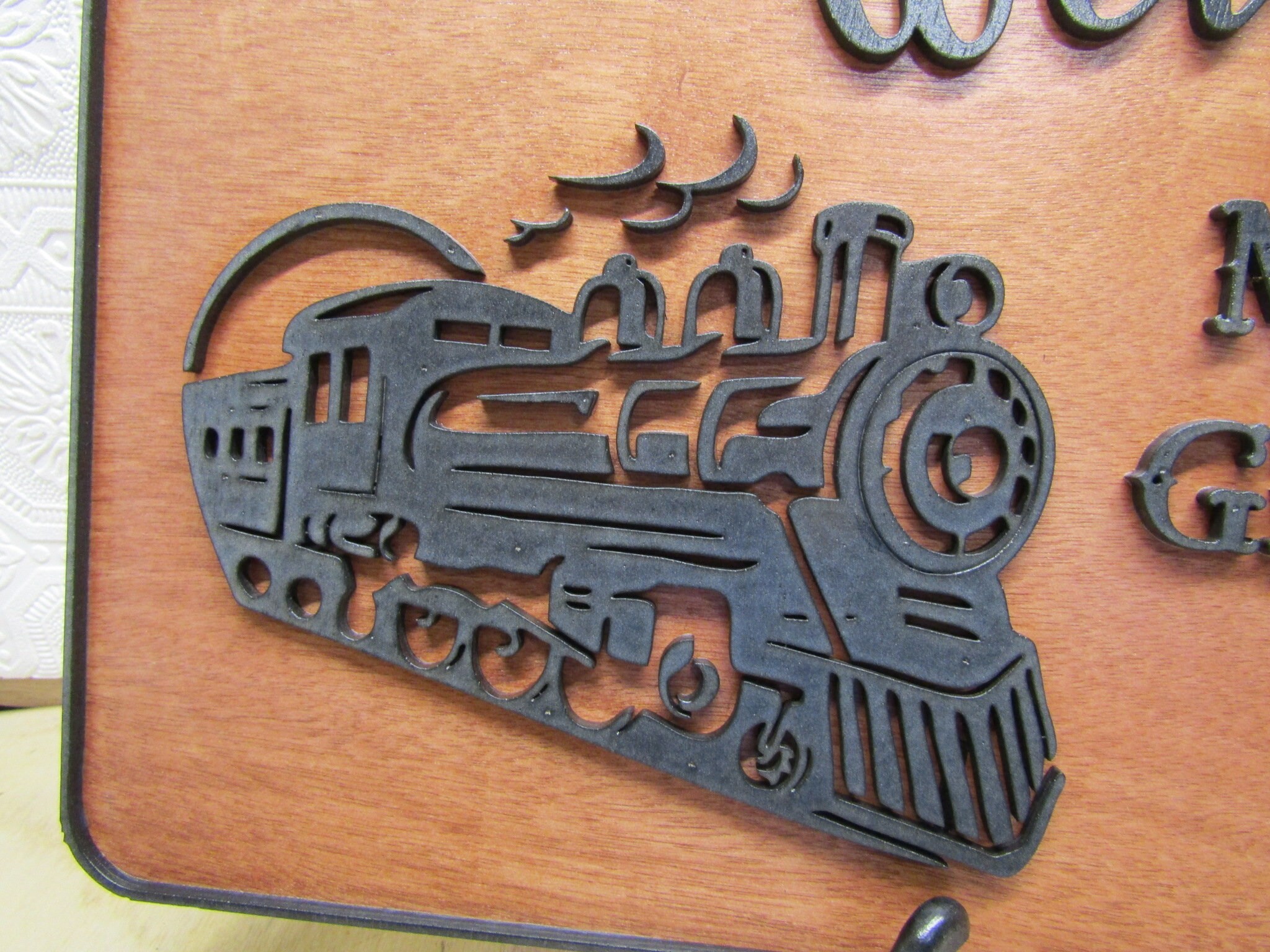 Custom Family Train Station Engine Conductor Collector Grand | Etsy