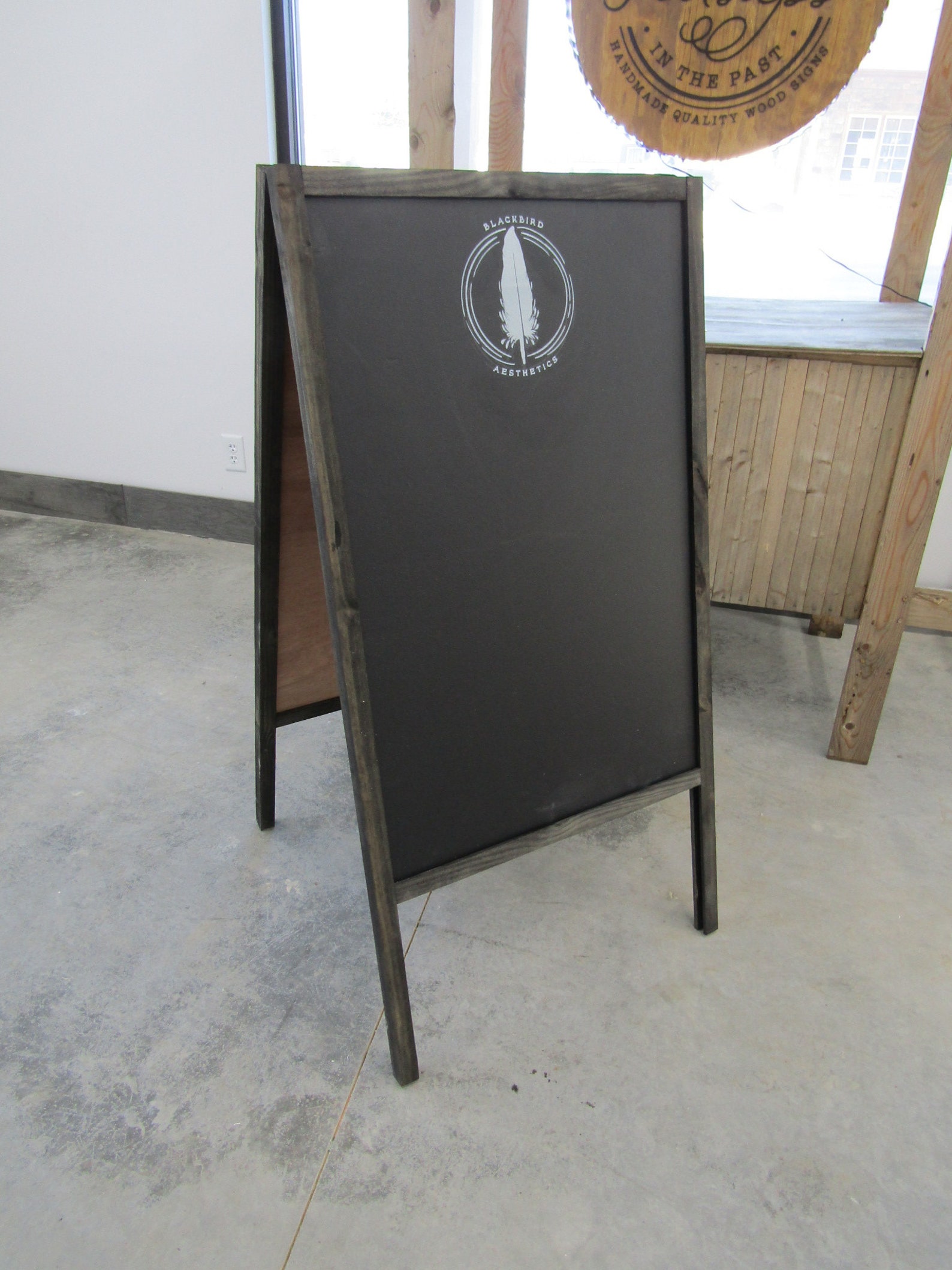 Sidewalk Sign A Frame Folding Sign Affordable Business Sign Your Logo ...