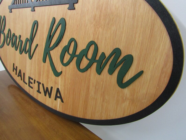 Custom Oval Business Sign Commercial Signage Over Sized Logo - Etsy