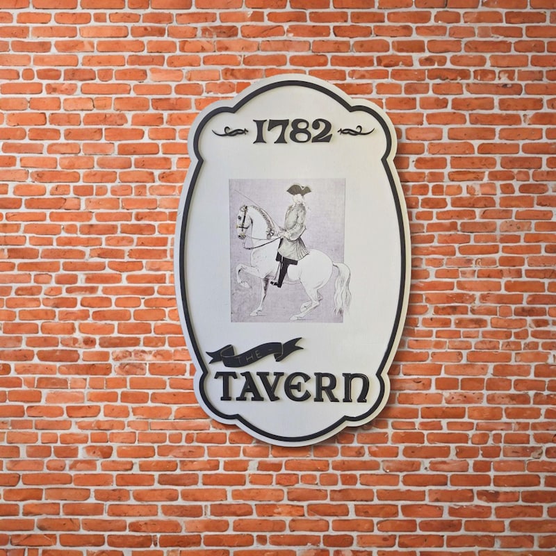 Colonial Tavern Sign - Etsy