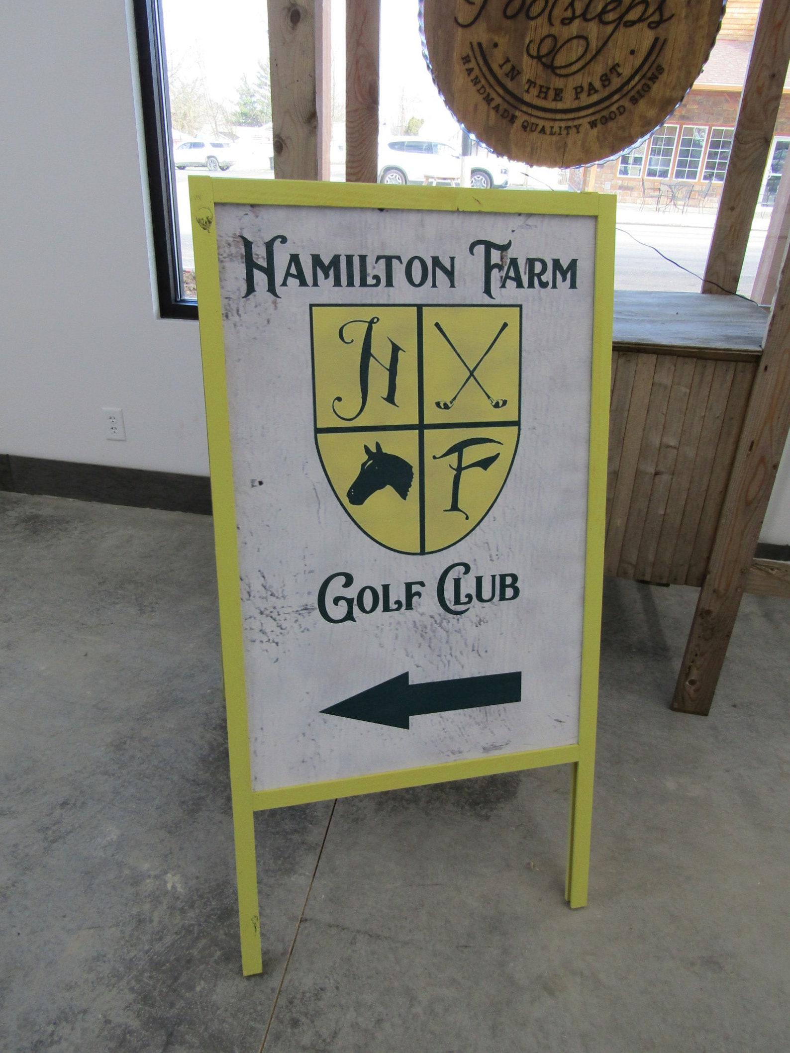 Sidewalk Sign A Frame Folding Sign Affordable Business Sign | Etsy