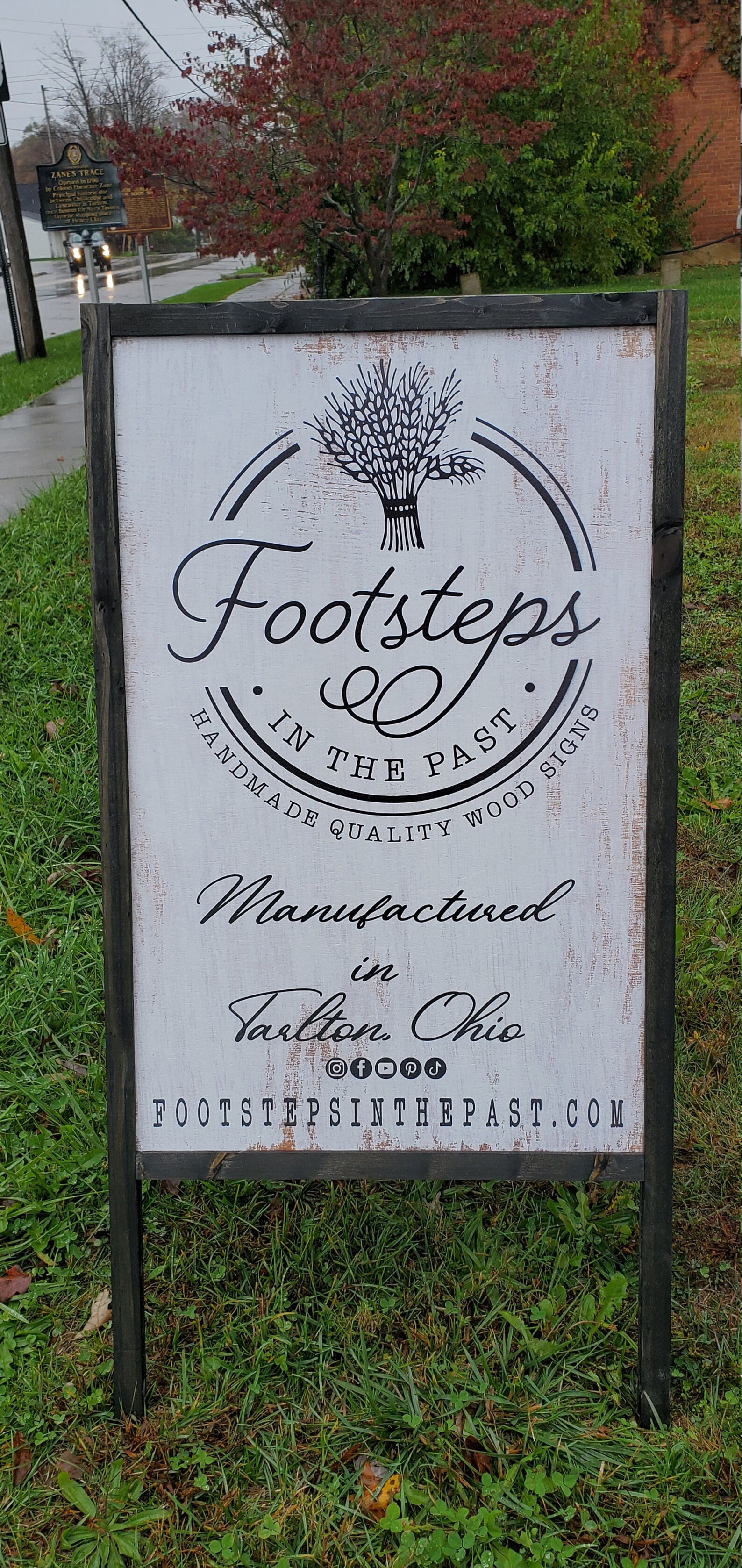 Custom Logo Sidewalk Sign: Folding A-frame Business Sign - Etsy