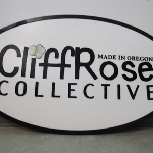 Business Sign Oval 3D Large Custom Collective Signage Indoor Outdoor ...