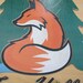 Square Custom Commerical Signage Fox Hollow Wooden Sign Forest - Etsy