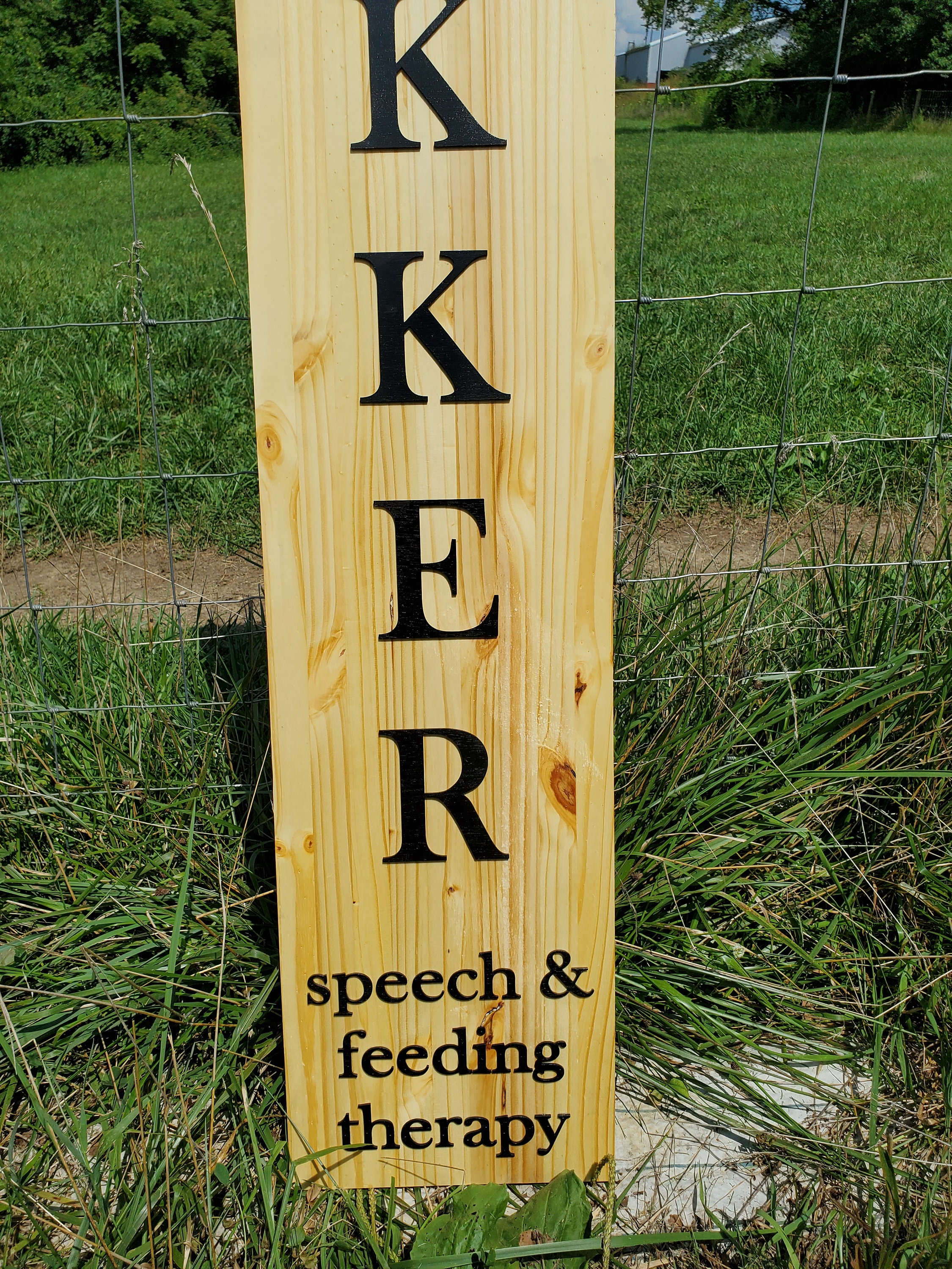 Large Custom Vertical Company Sign Over-sized Rustic Business | Etsy