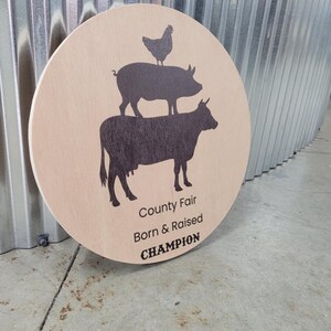 Farm Animal Company Sign County Fair Logo Personalized Customized ...