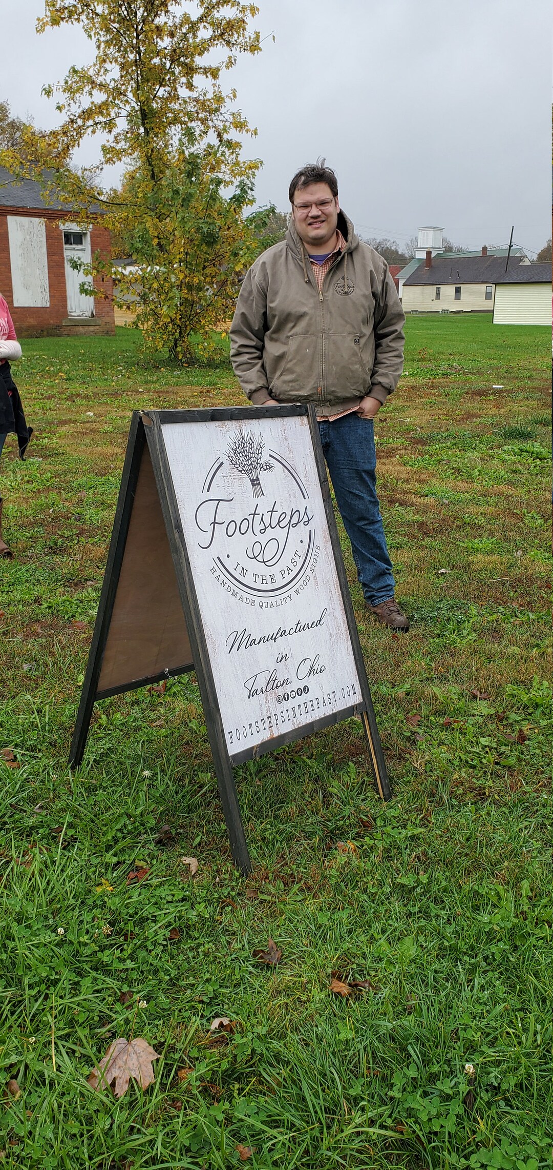 Sidewalk Sign A Frame Folding Sign Affordable Business Sign Your Logo ...