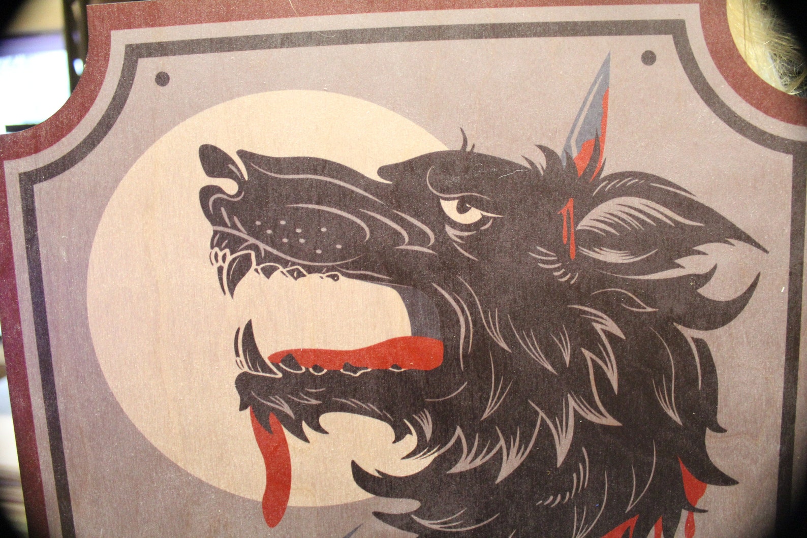 Large Slaughtered Lamb Sign With UV Ink Printed Extra Detail - Etsy