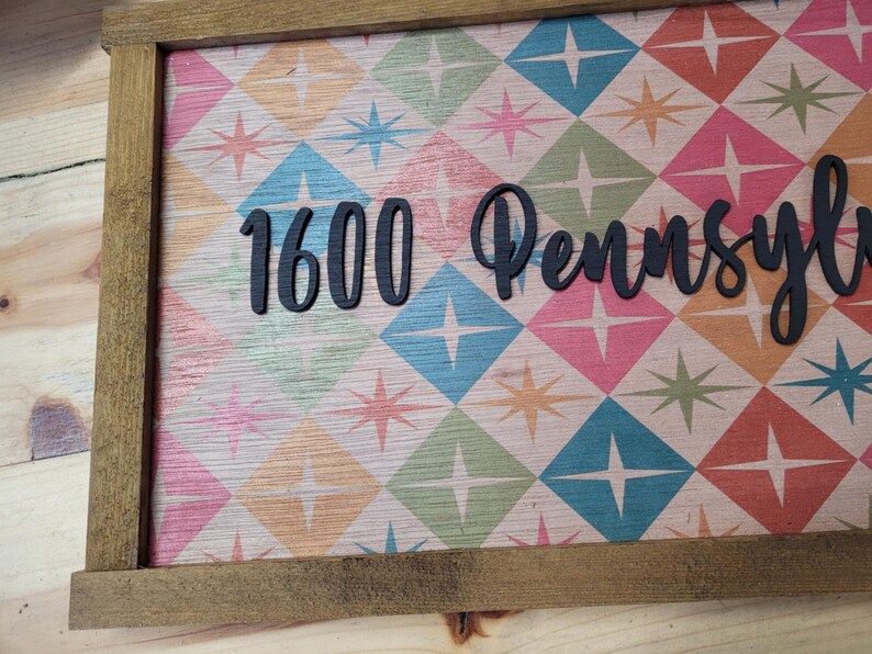 Custom Address Sign: 3D Raised Text, Family Name Established Sign - Etsy