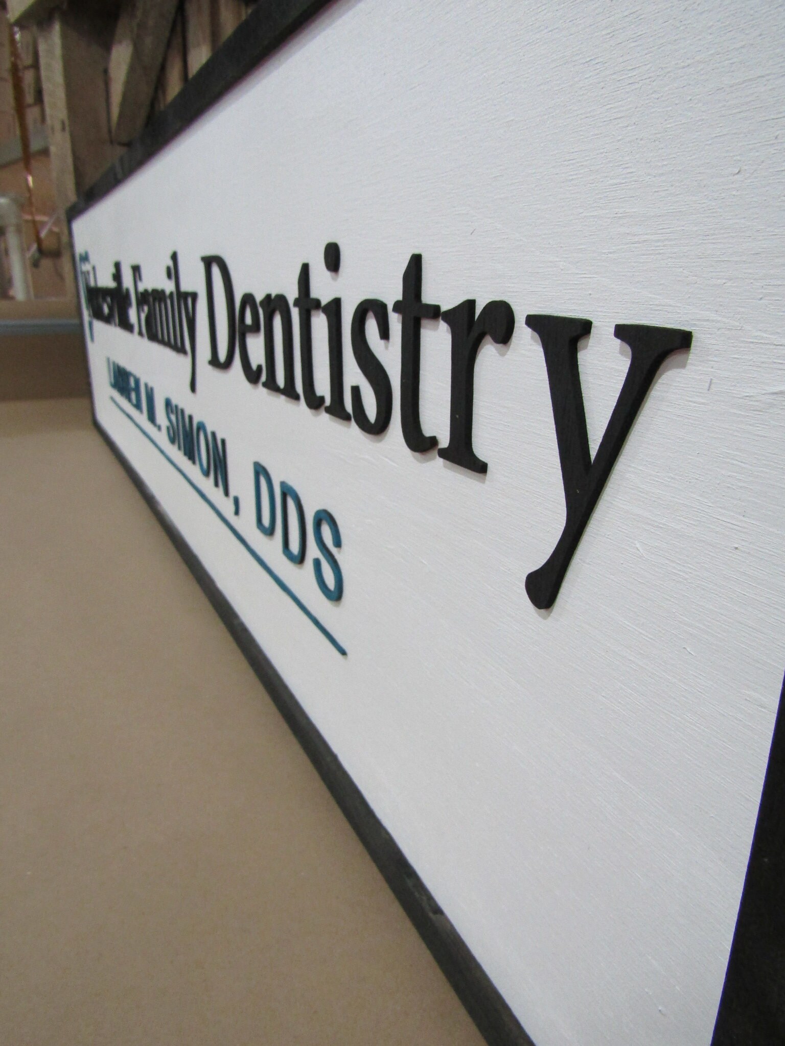 Large Custom Dentistry Sign Office Logo Emblem Family Dentist | Etsy