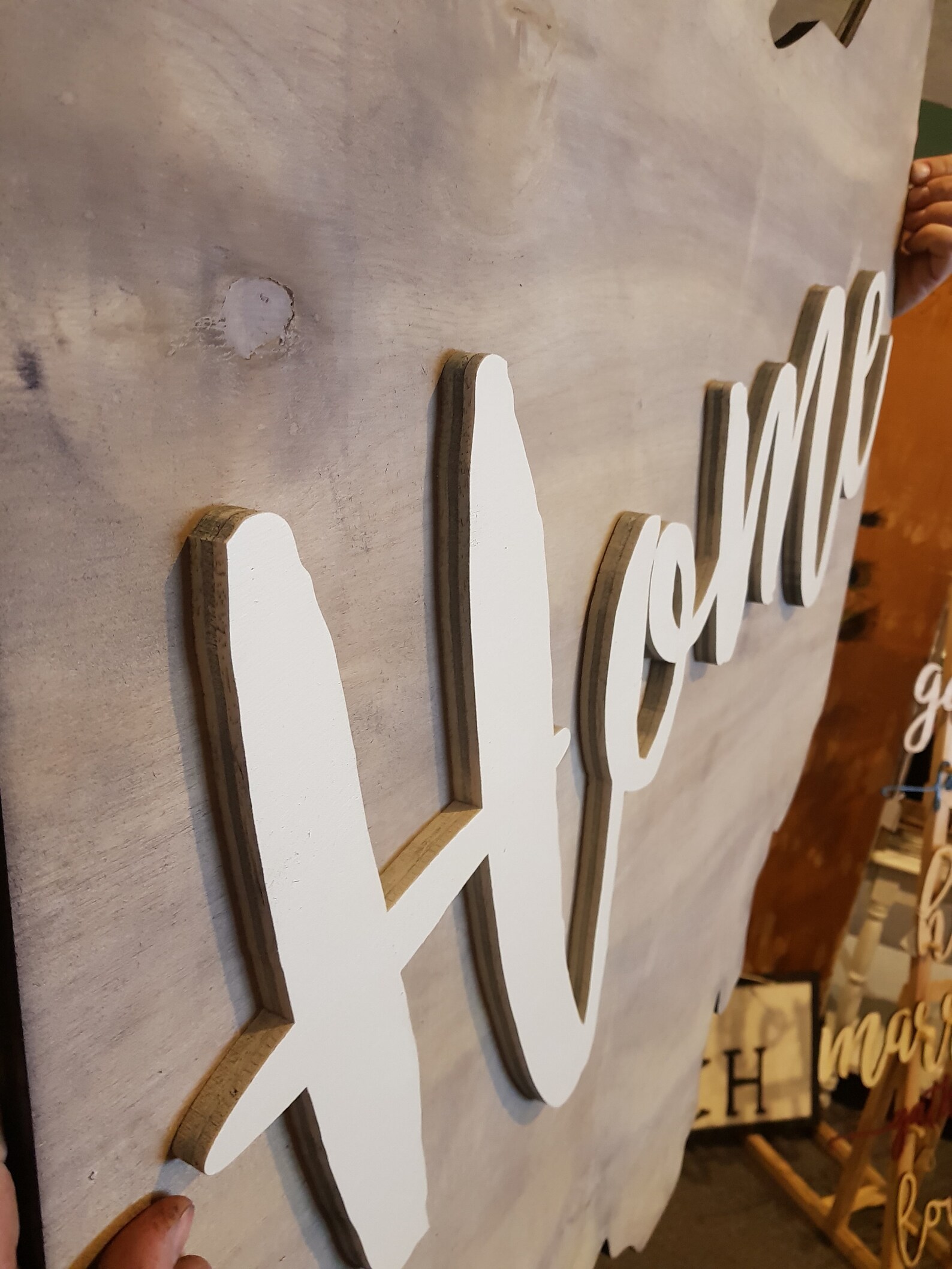 Ohio State Wood Sign Home Sign Raised Letters Over Sized | Etsy