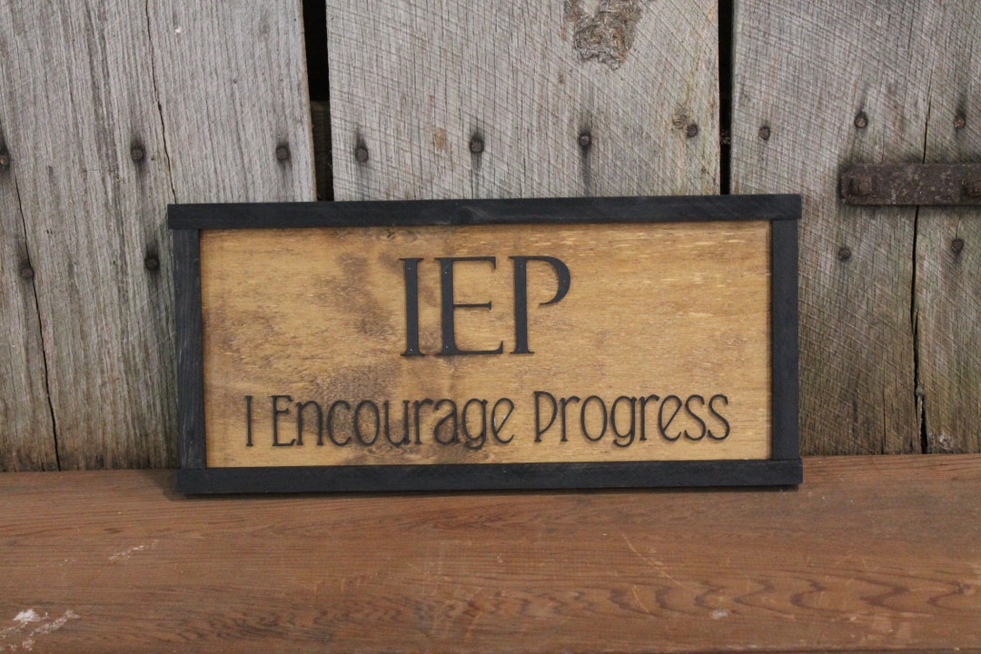 IEP Teacher Sign Individualized Education Teacher Appreciation Gift ...