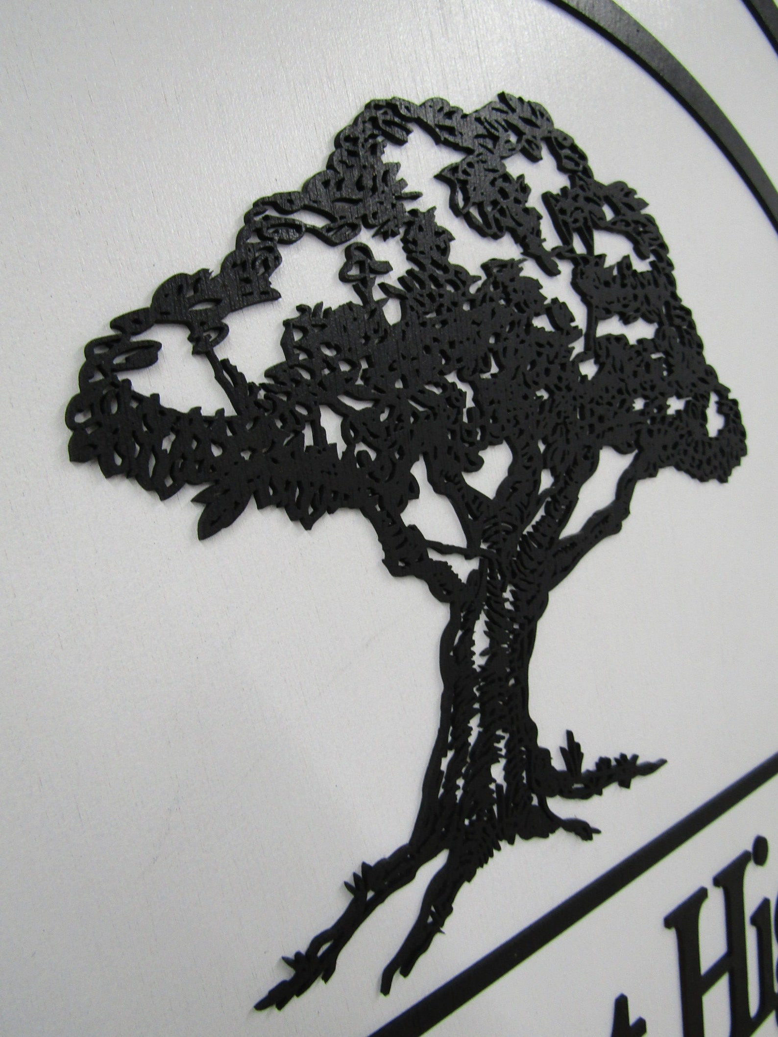 Custom Round Business Sign Commerical Signage Made to Order - Etsy