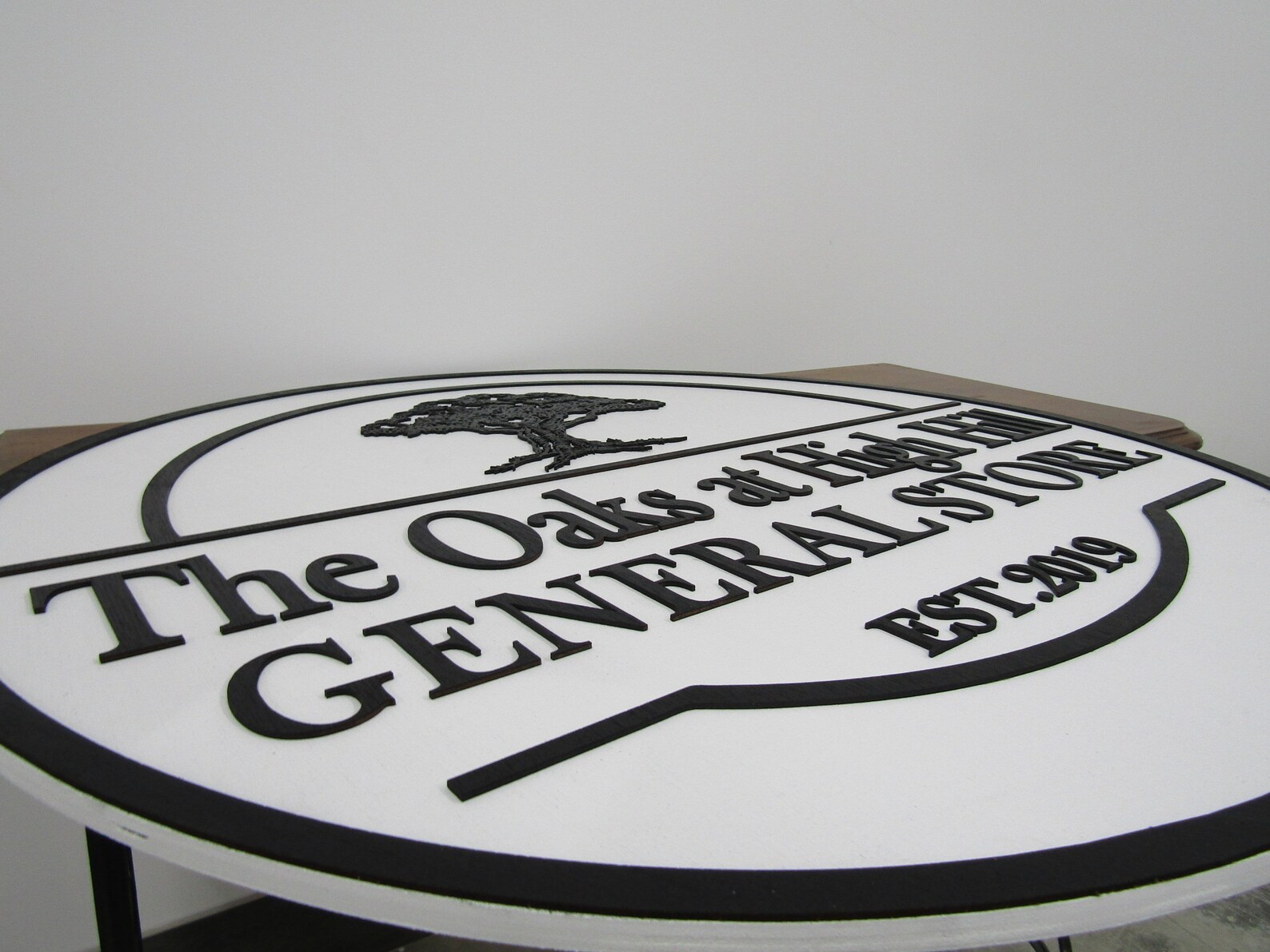 Custom Round Business Sign Commerical Signage Made to Order - Etsy