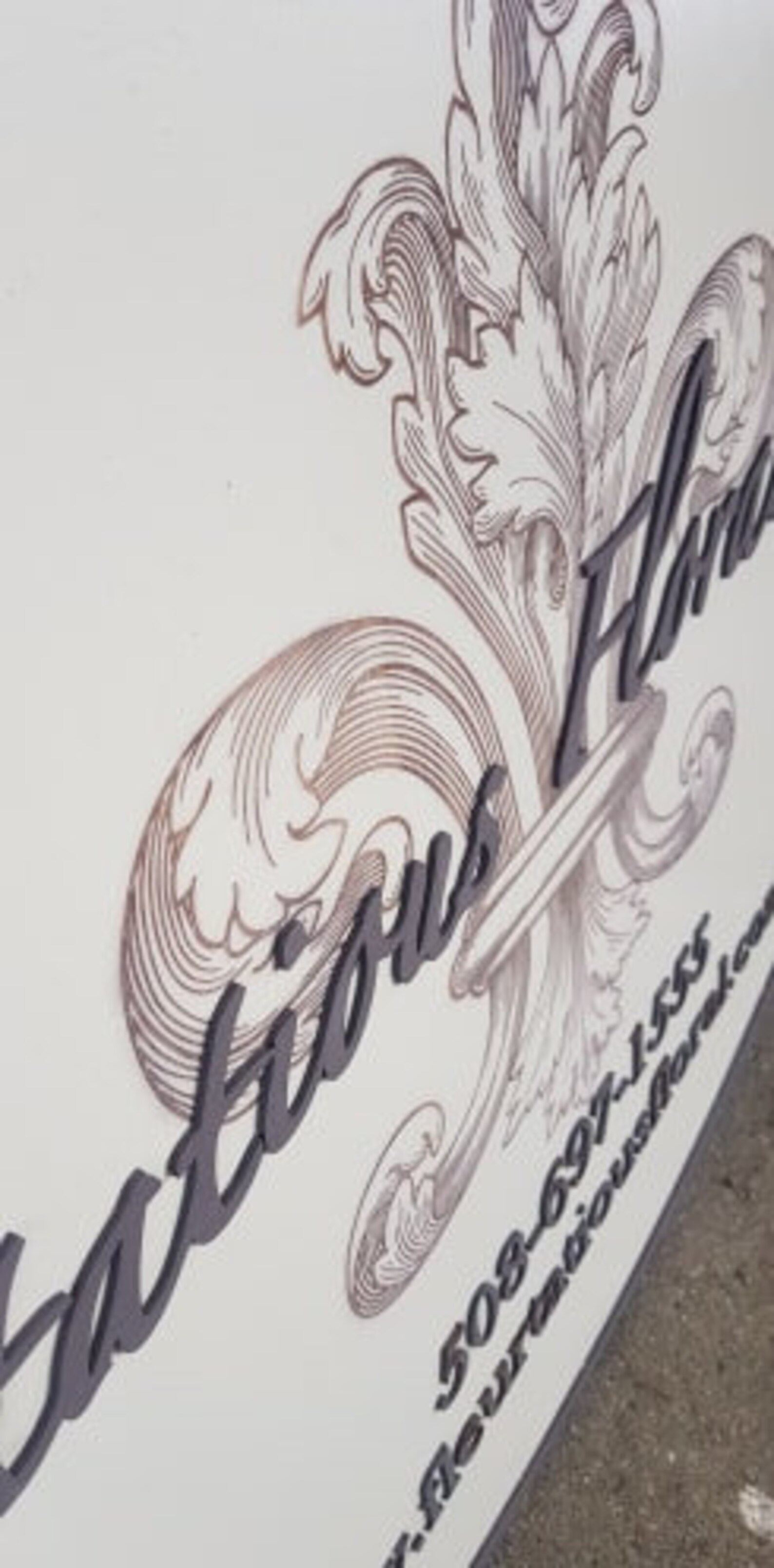 Large Custom Wood Sign Engraved and Raised Text We Use Your | Etsy