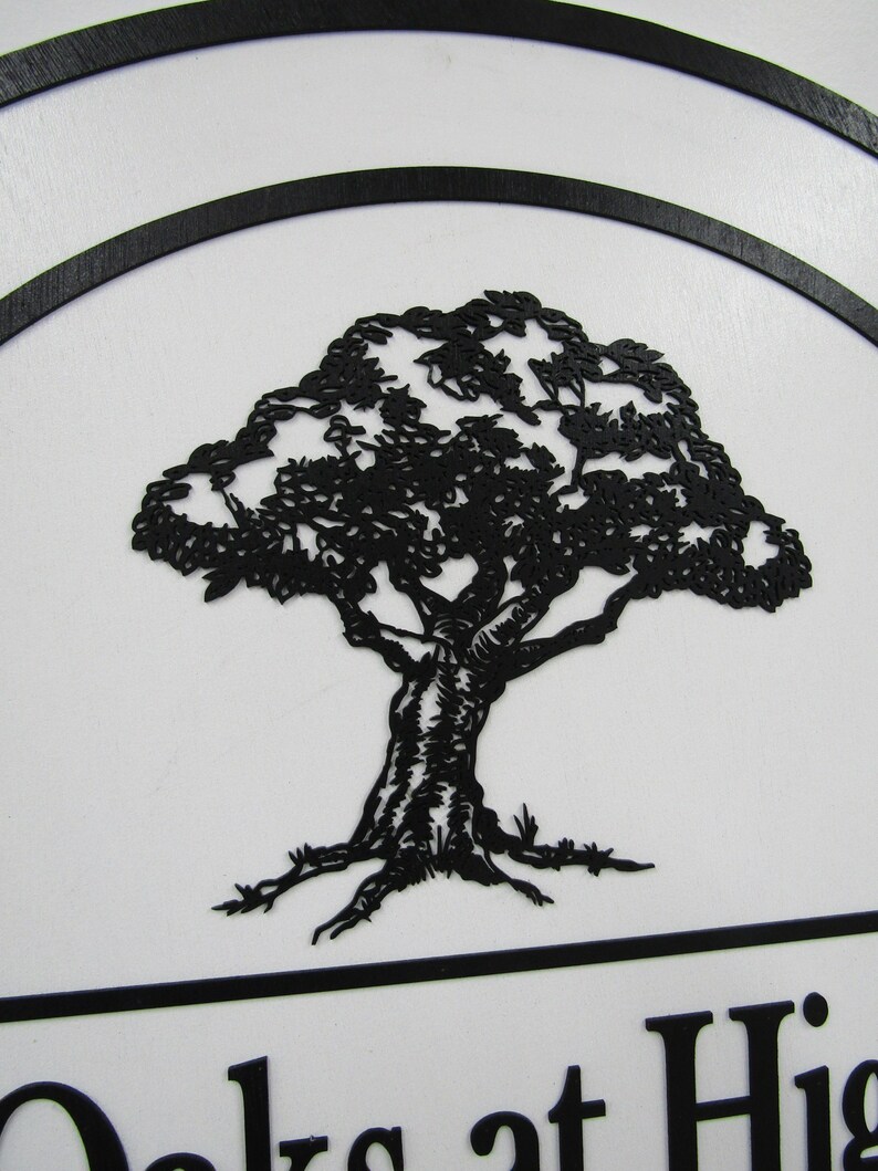 Custom Round Business Sign Commerical Signage Made to Order - Etsy