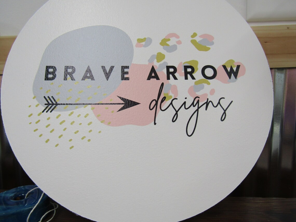 Custom Wooden Lightweight Sign Commerical Signage Pastel Your - Etsy