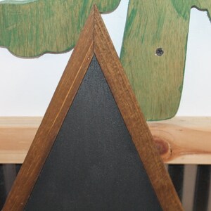 Triangle Tree Silhouette Sign Forest Wall Hanging Pine Wilderness Boho ...