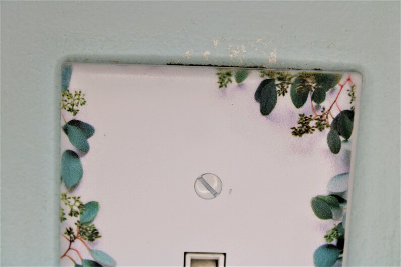 Vining Houseplants Greenery Eucalyptus Plants Light Switch - Etsy