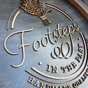 Custom Wood Lit Commercial Neon , Business Sign, Logo, LED, Entrance ...