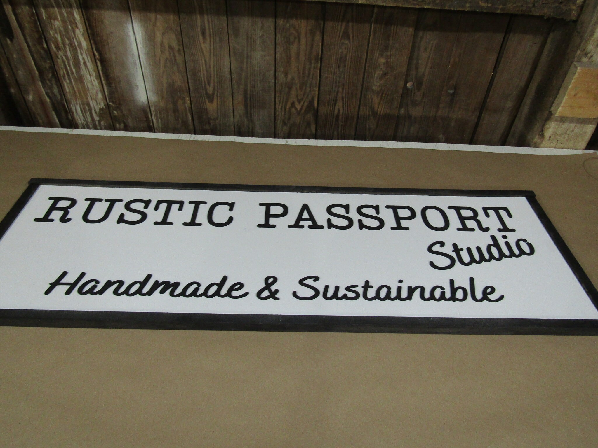 Custom Signage Business Commerical Signs Wooden Framed | Etsy