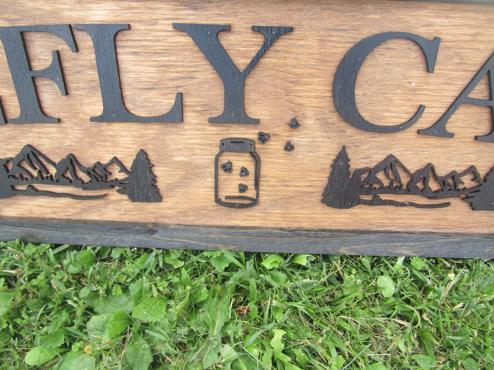 Custom Cabin Wooden Sign: 3D Laser Cut, Handmade - Etsy