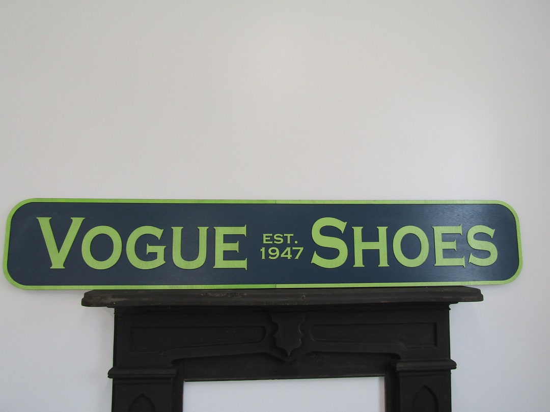 Custom Large Commerical Signage Shoe Store Business Front Sign 3D Made ...