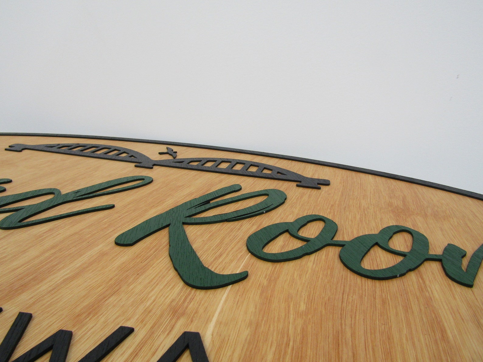 Custom Oval Business Sign Commercial Signage Over Sized Logo - Etsy