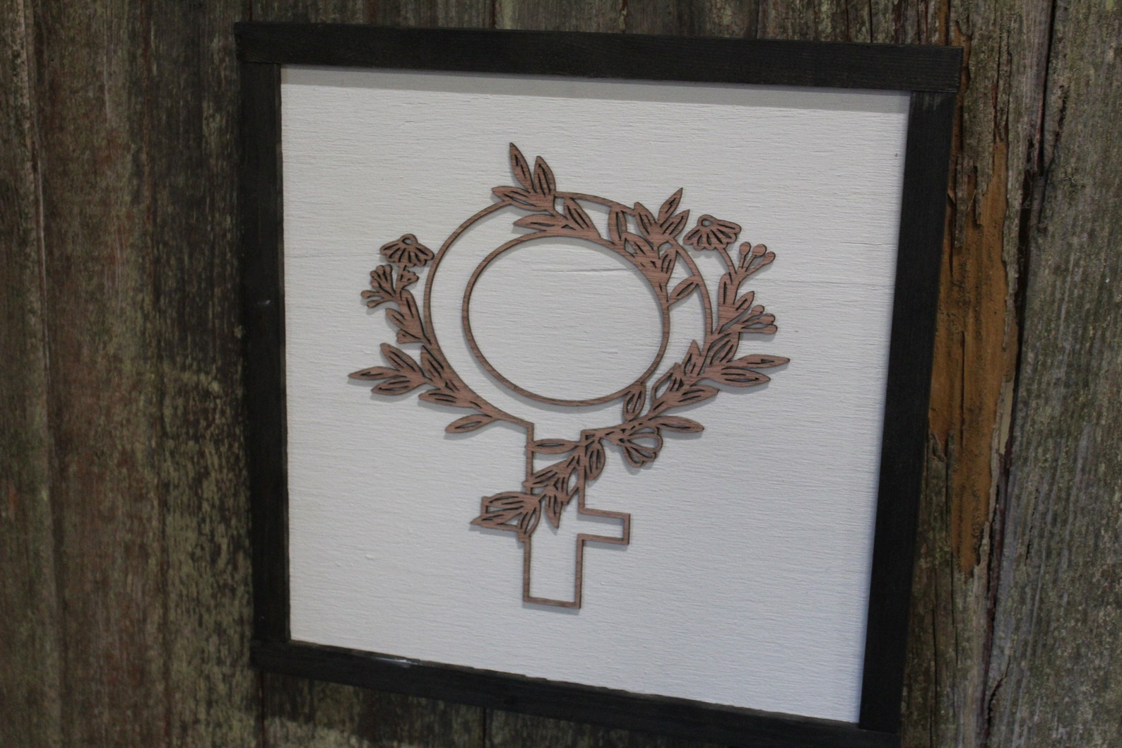 Women Sign Feminist Sign Lady Feminine Wood Sign 3D Raised | Etsy