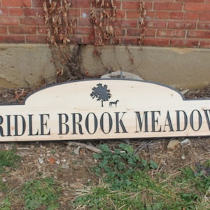 Subdivision Entrance Signs - Etsy