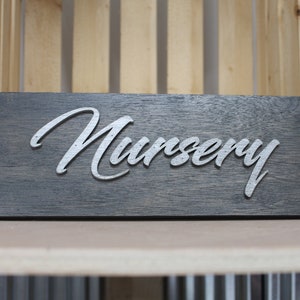 Church School Nursery Business Sign Unframed Commerical Signage 3D ...
