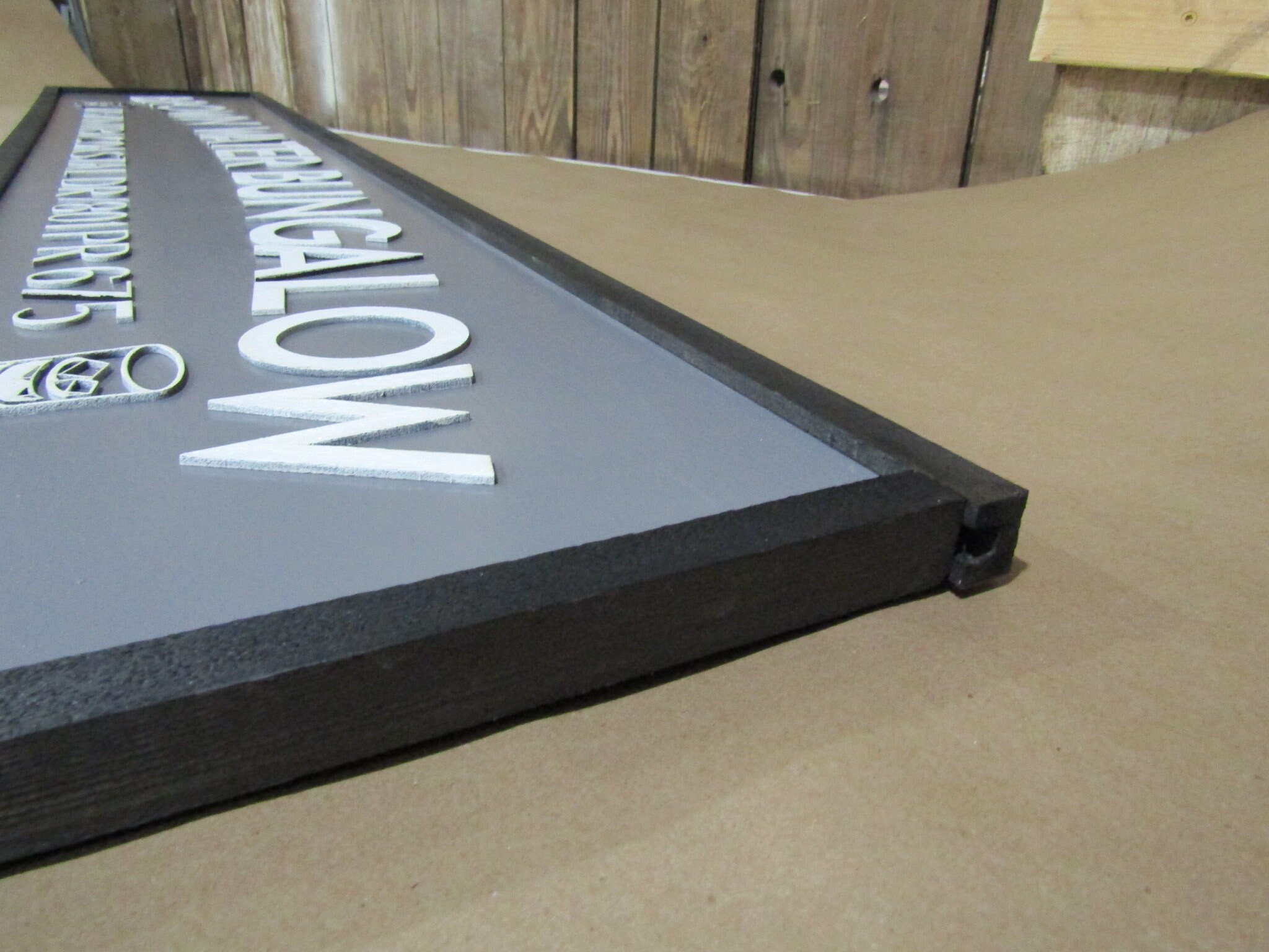 Large Custom Commerical Signage Business Name Address Sign Whiskey ...