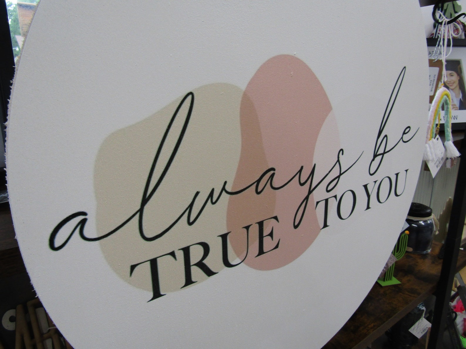 Always Be True Sign Lightweight Pastel Watercolor Your Actual - Etsy