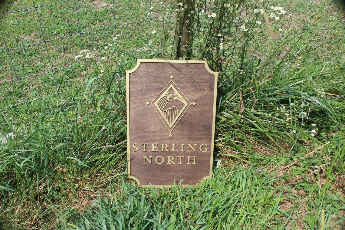 Logo Image Large Custom Wood Sign Can Be Hanging Indoor - Etsy