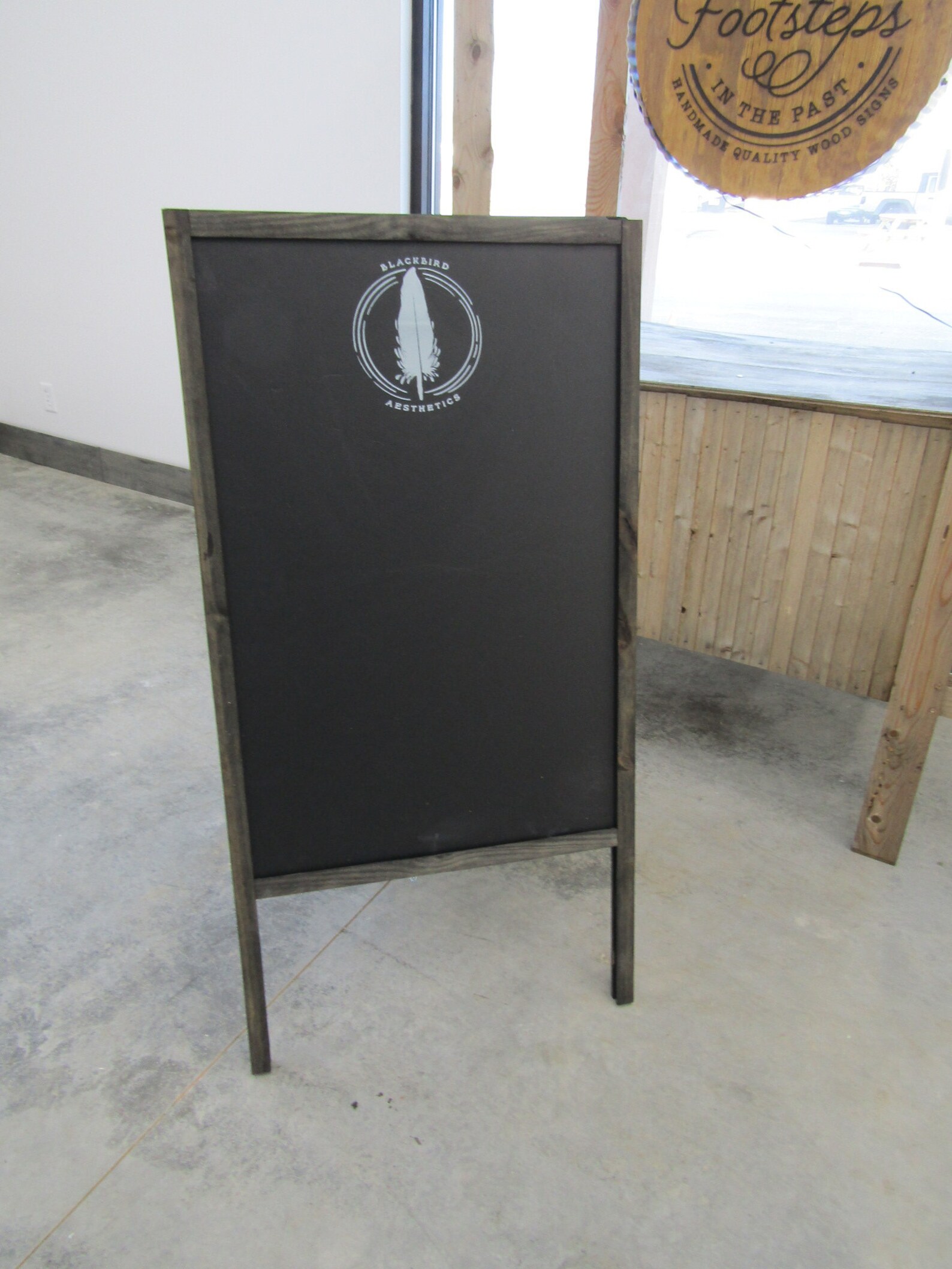 Sidewalk Sign A Frame Folding Sign Affordable Business Sign Your Logo ...