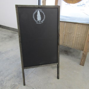 Sidewalk Sign A Frame Folding Sign Affordable Business Sign Your Logo ...