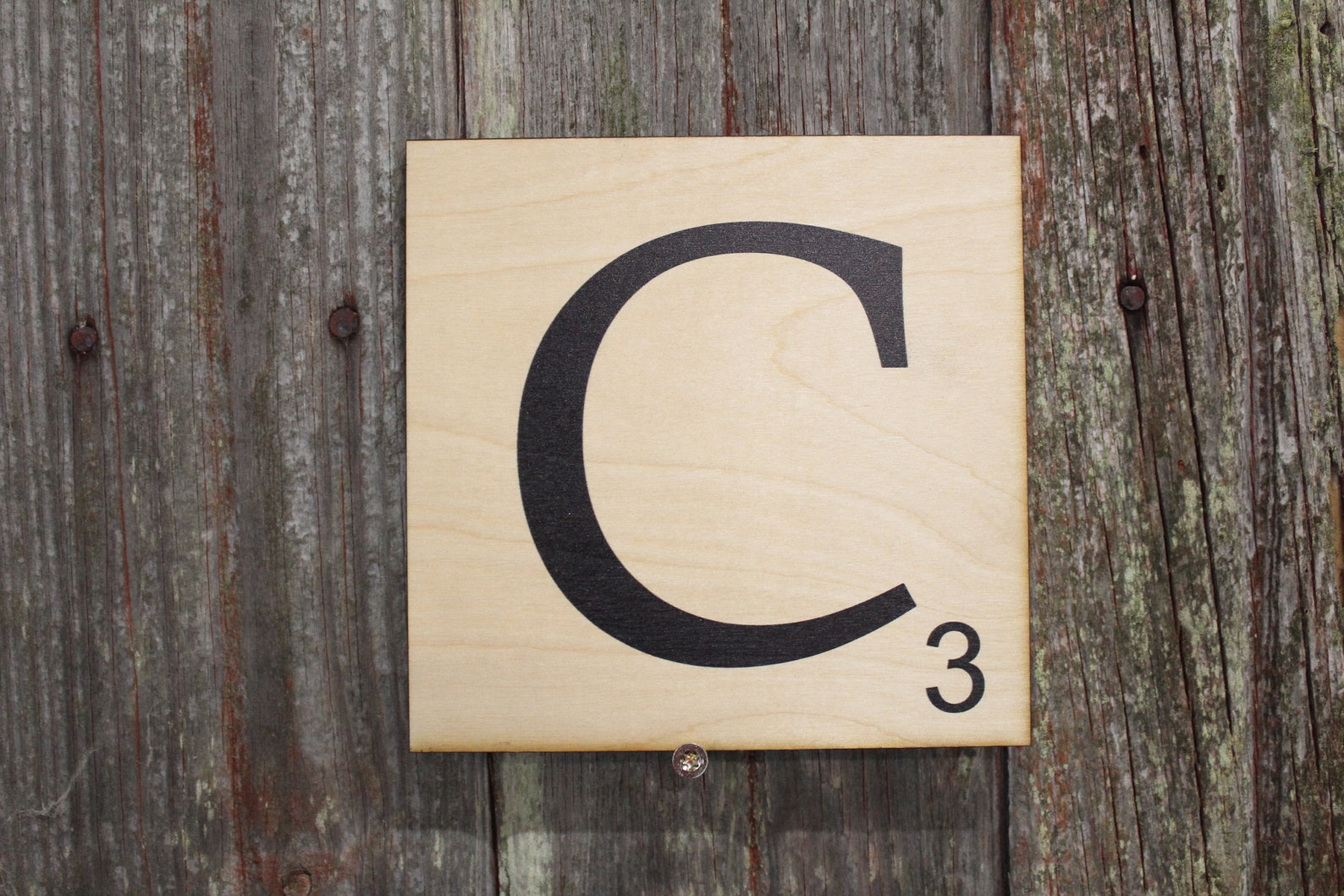 Scrabble Letter Title Text Cutout DIY Wood Wall Decor Collage - Etsy