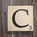 Scrabble Letter Title Text Cutout DIY Wood Wall Decor Collage - Etsy