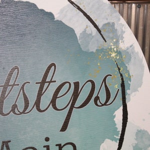 Custom Sustainable Watercolor Weatherproof Pvc Sign Textured ...