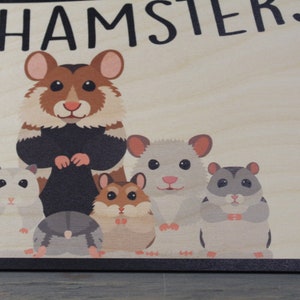 Beware of the Hamsters Warning Furbaby Pet Animal Lover Small - Etsy