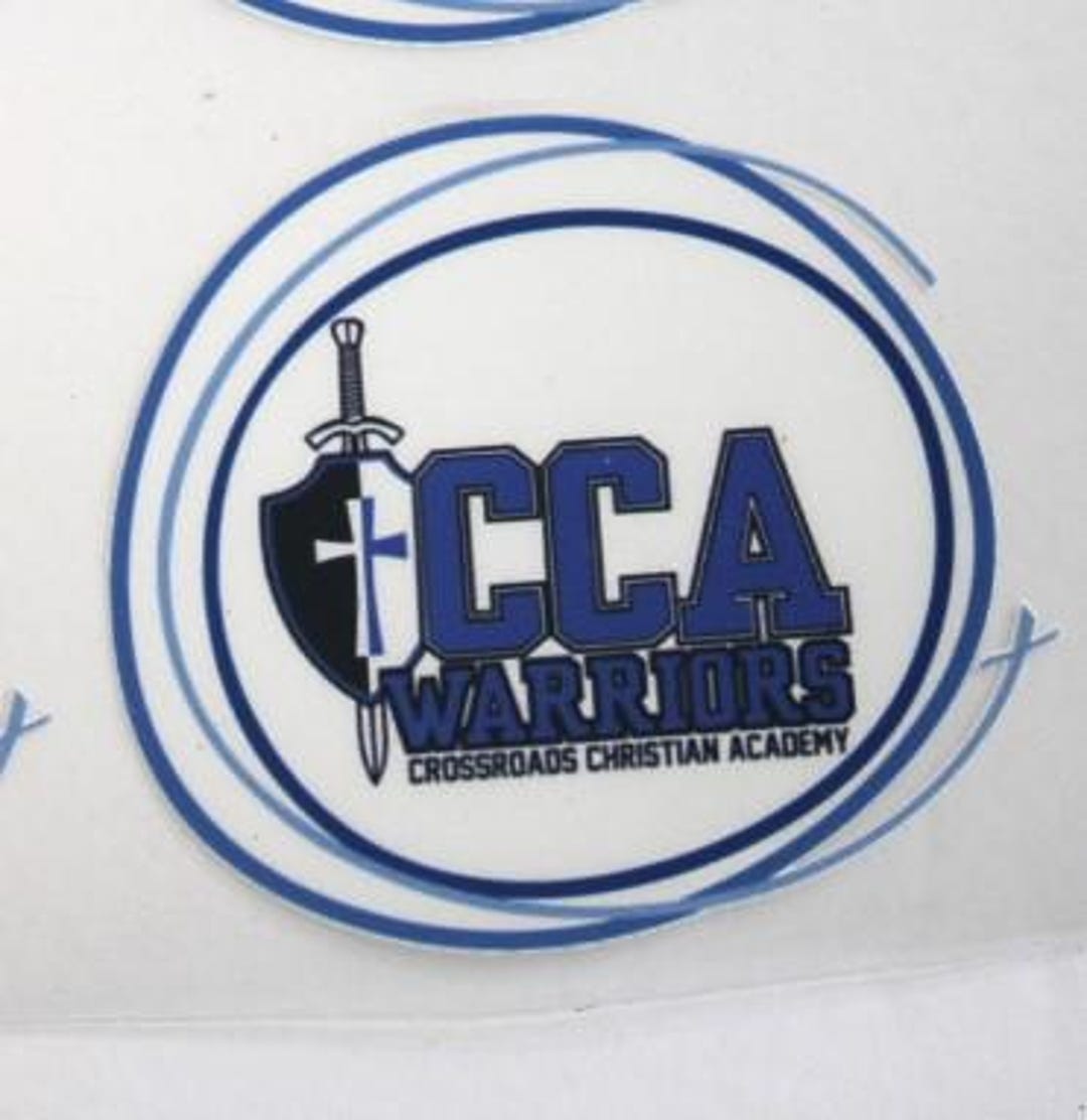Custom School Logo Business Theme Decal Waterproof Sheet Full Color ...