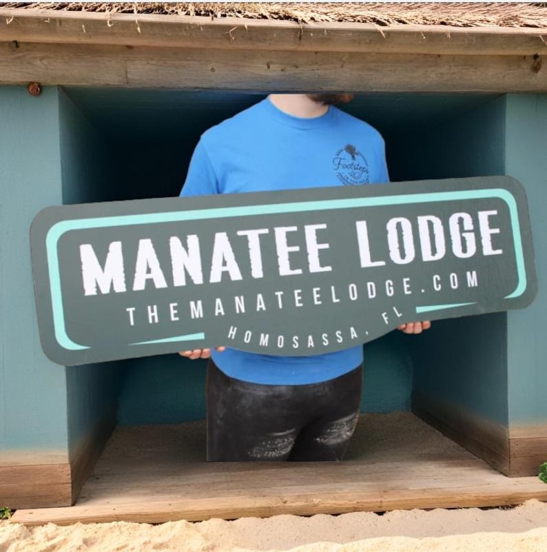 Custom Lodge Sign – Waterproof PVC Outdoor Airbnb Welcome Sign With ...