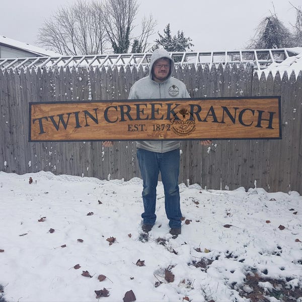 Metal Cut Farm Signs - Etsy